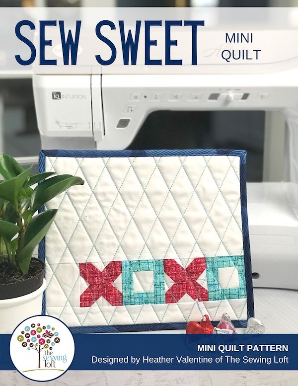 Sew Sweet Mini Quilt Block | Tutorial PDF – TheSewingLoft