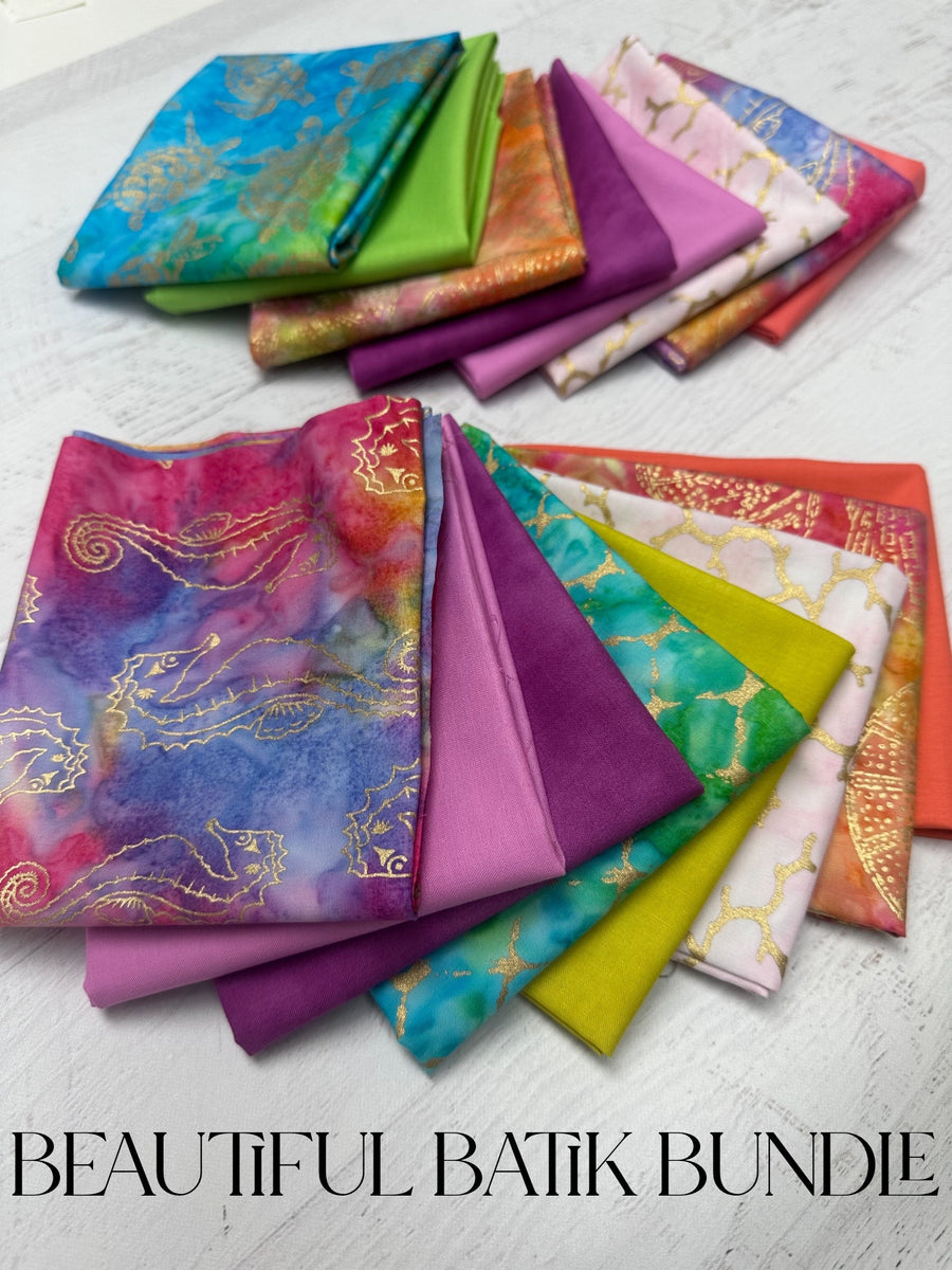 Fat Quarter Bundle | 8 Pack Batik Inspired – TheSewingLoft