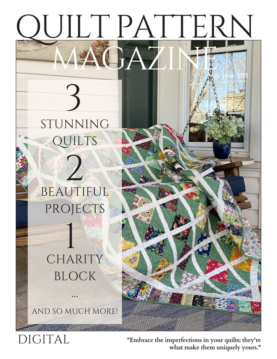 The Quilt Pattern Magazine May/June 2025 Issue – TheSewingLoft