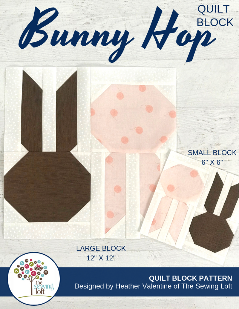 Bunny Hop Quilt Block Pattern – TheSewingLoft