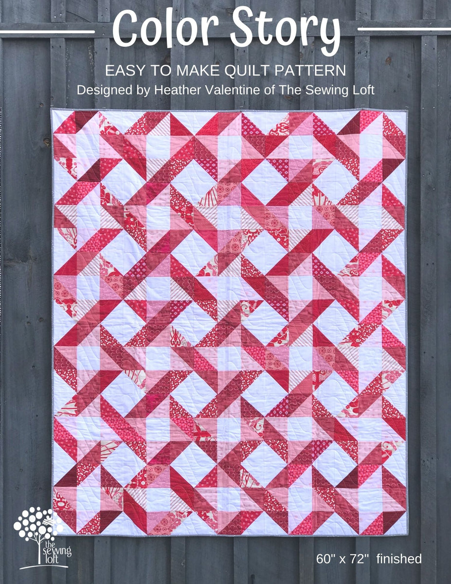 Color Story Quilt Pattern | PDF – TheSewingLoft