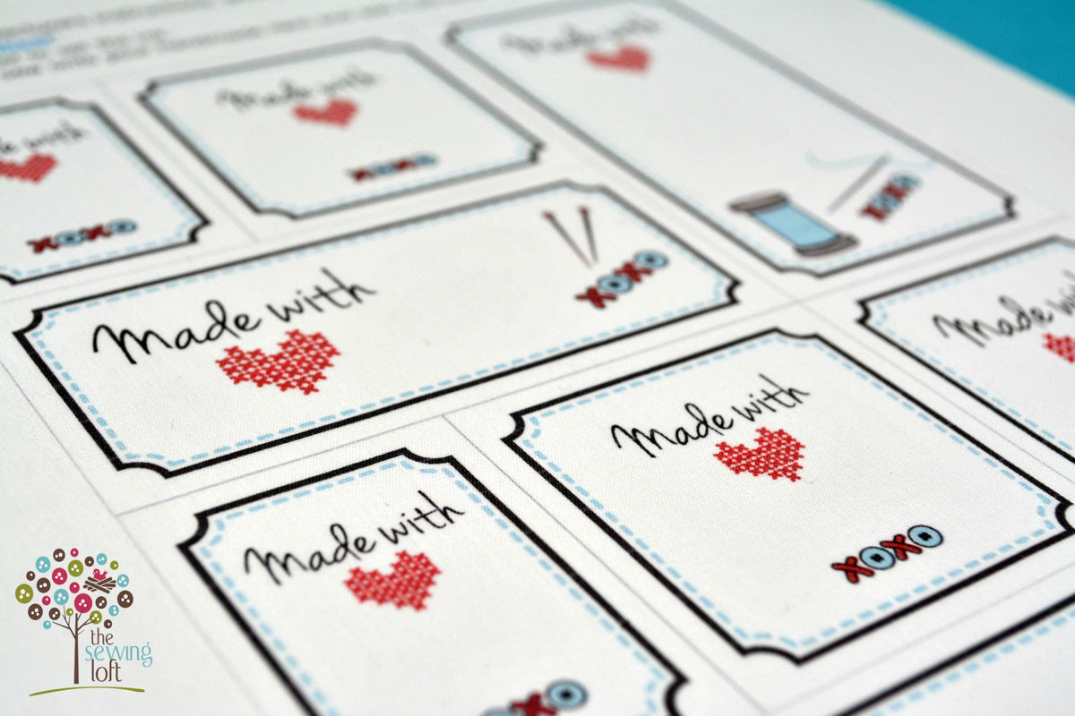 Made with Love Labels – TheSewingLoft