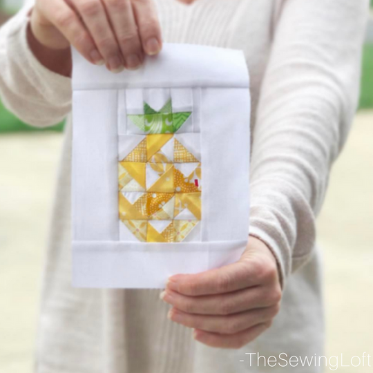 Pineapple Smoothie Block – TheSewingLoft