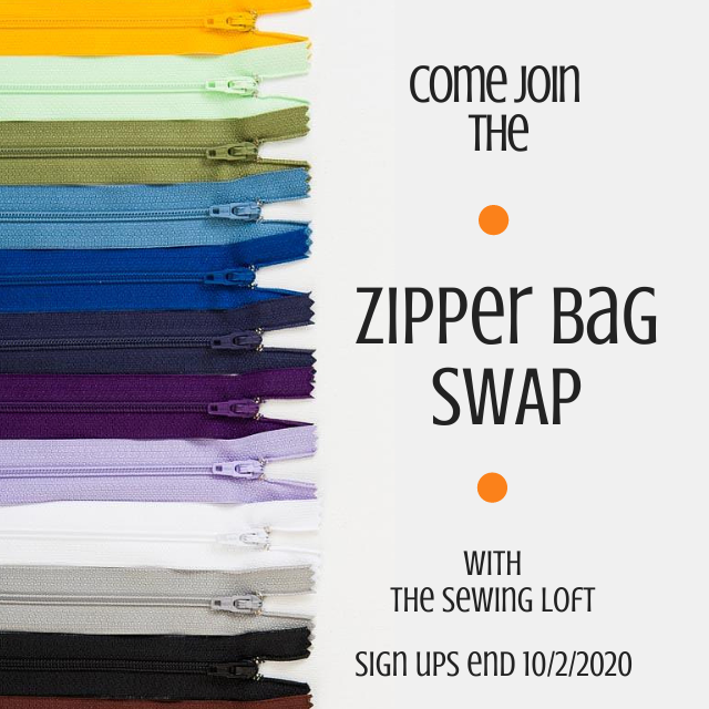 Zipper Bag SWAP 2025 – TheSewingLoft