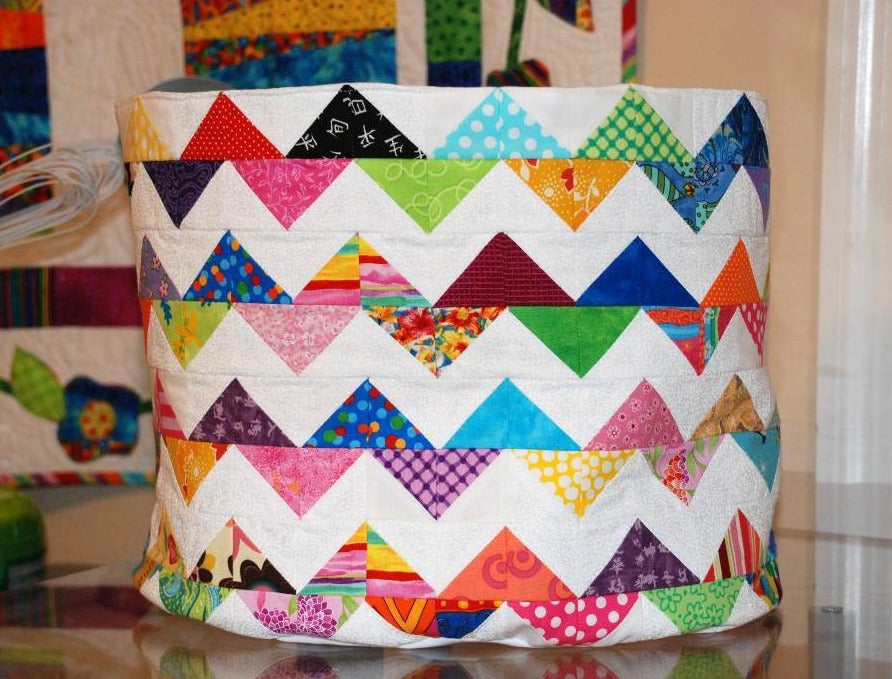 Scrap Bucket Basket Template – TheSewingLoft