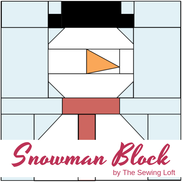 Snowman Block Pattern – TheSewingLoft